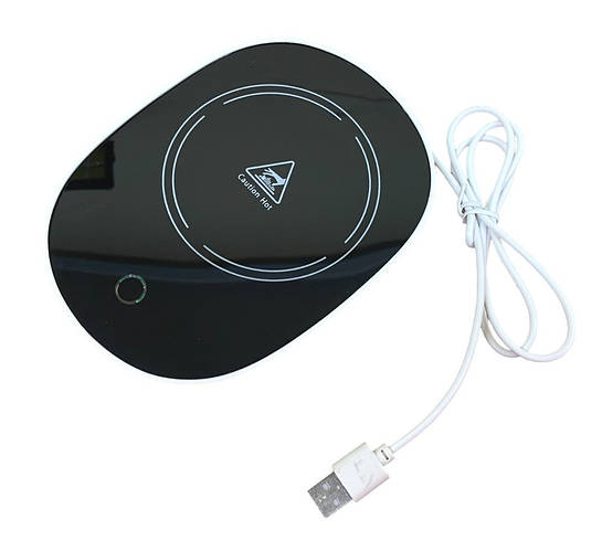Подставка под кружку с подогревом usb черная (ID#2060425660), цена: 276 ...