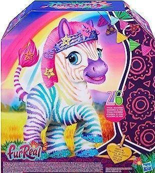 Furreal Friends Интерактивная радужная Зебра furReal Zenya My Rainbow ...