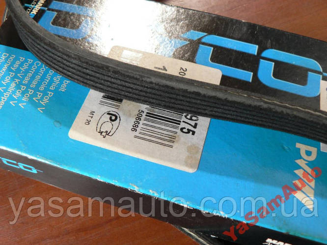 Ремень Lanos 1.5 генератора 5PK 975 Ланос с ГУР, цена 109 грн — Prom.ua ...