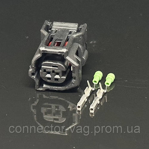 Разъем герметичный 90980-12416 Toyota 6189-1161 Sumitomo 2 PIN (ID ...