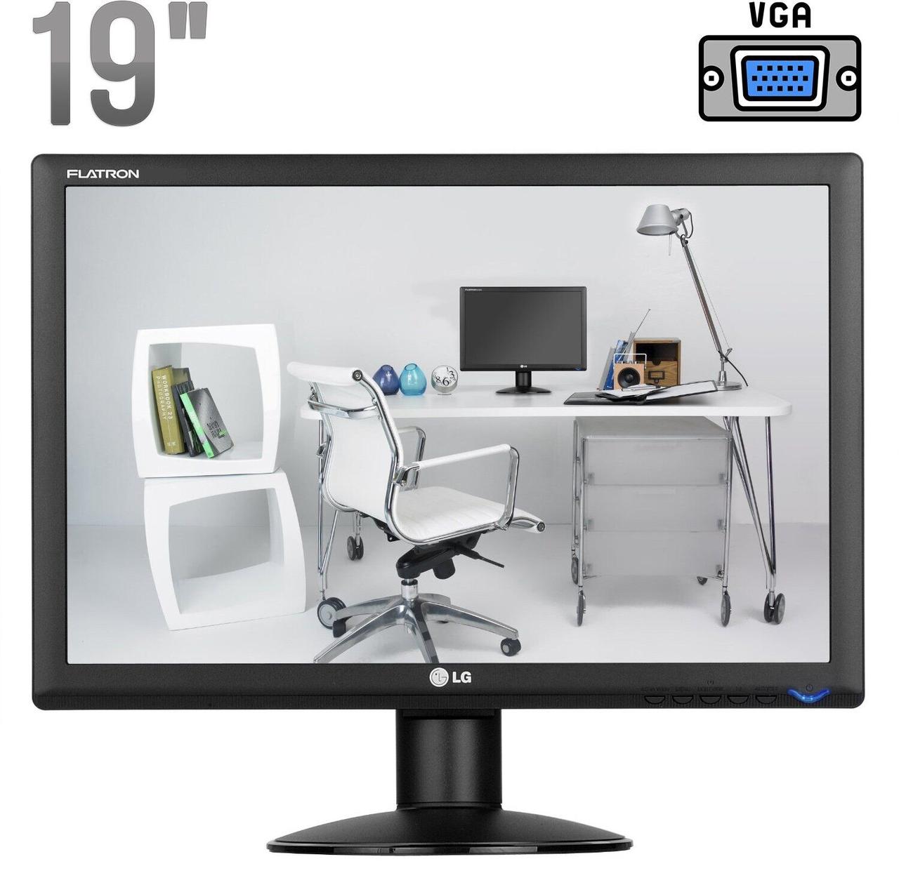 Монитор Б-класс LG Flatron W1934S-BN / 19" (1440x900) TN / VGA / VESA ...