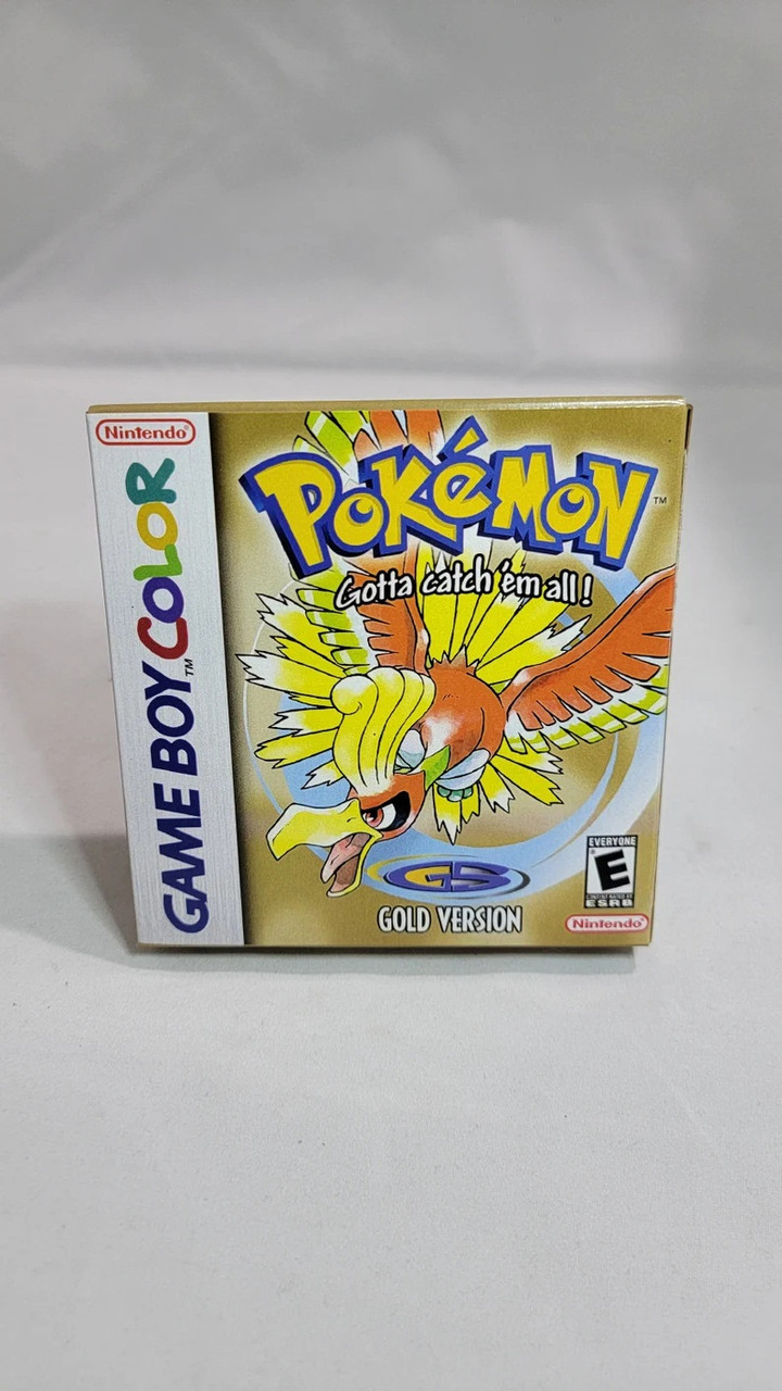 Pokemon Gold version (game boy color gbc gameboy) игра (ID#2061868983 ...