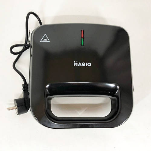 Бутербродница на подарок MAGIO MG-375, Бутербродница с антипригарными панелями, Сэндвичница ZI ...