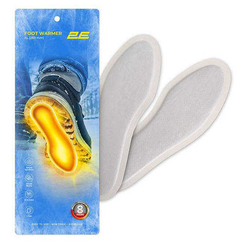 Хімічна грілка для ніг 2E розмір XL (283мм), до 8 годин (ID#2431408560 ...