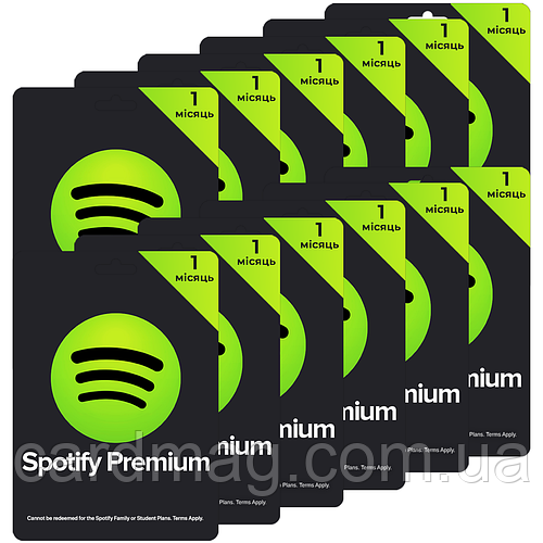 Передплата Spotify Premium на 12 місяців (Регіон Україна) (ID ...