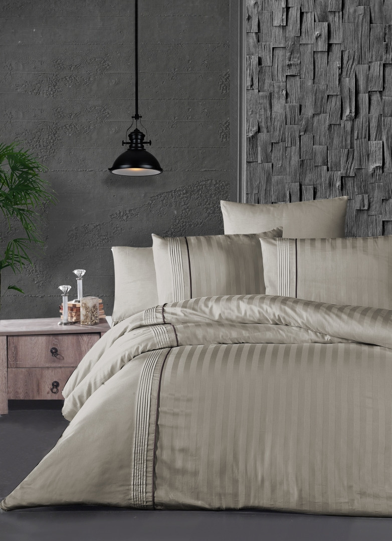 Постільна білизна First Choice Satin Deluxe Євро - Modalife Soil ...