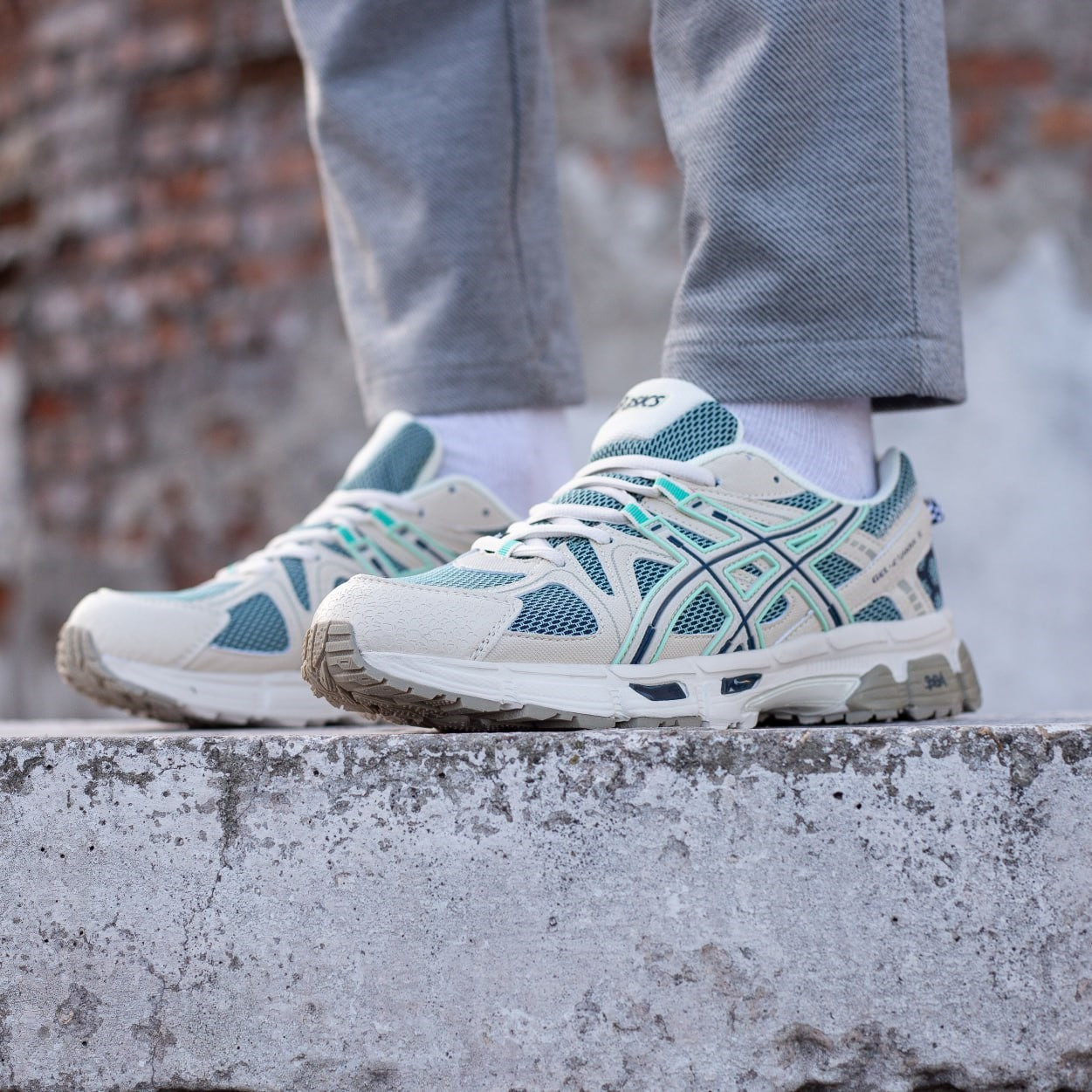 Кроссовки Asics Gel-Kahana 8 Beige Mint, Мужские кроссовки, Асикс (ID ...