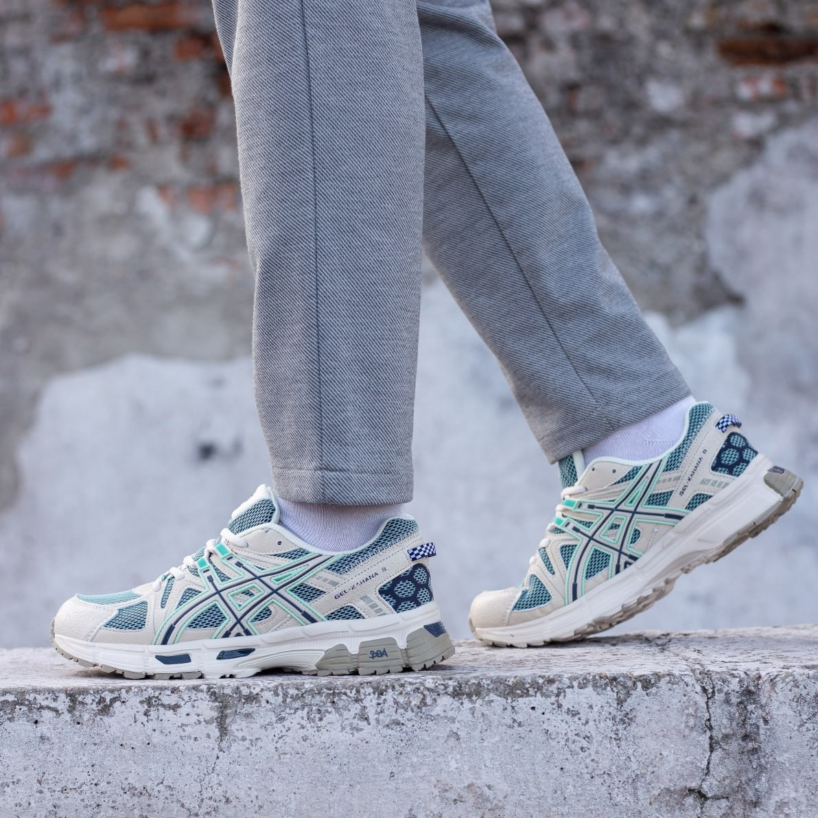 Кроссовки Asics Gel-Kahana 8 Beige Mint, Мужские кроссовки, Асикс (ID ...