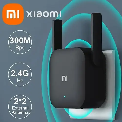 Ретранслятор Xiaomi Mi Wi-Fi Amplifier Pro 300 Мбіт/с Розширювач, підсилювач діапазону Wi-Fi ...