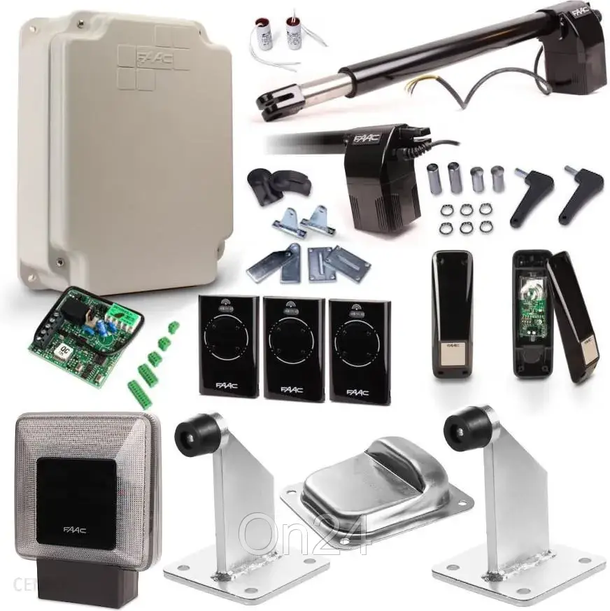 Kompletny Zestaw do bram dwuskrzydłowych FAAC 414 - Alfa (ID#2064305600), цена: 26100 ₴, купить ...