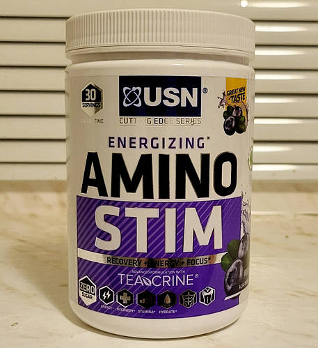 USN Amino Stim 330 г 30 порций Аминокислотный комплекс для повышения ...