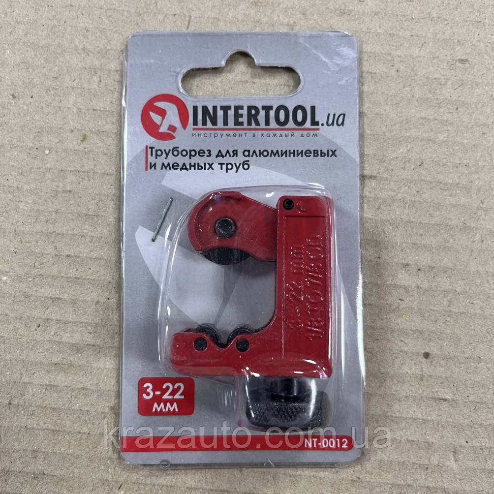 Труборіз для алюмінієвих і мідних труб 3-22 мм INTERTOOL NT-0012: продаж, ціна у Харкові. Шприци ...