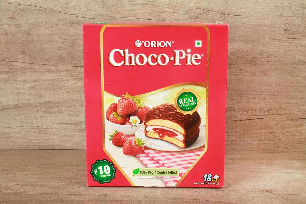 Choco pie orion strawberry (18шт) 450g (ID#2067476363), цена: 765 ...