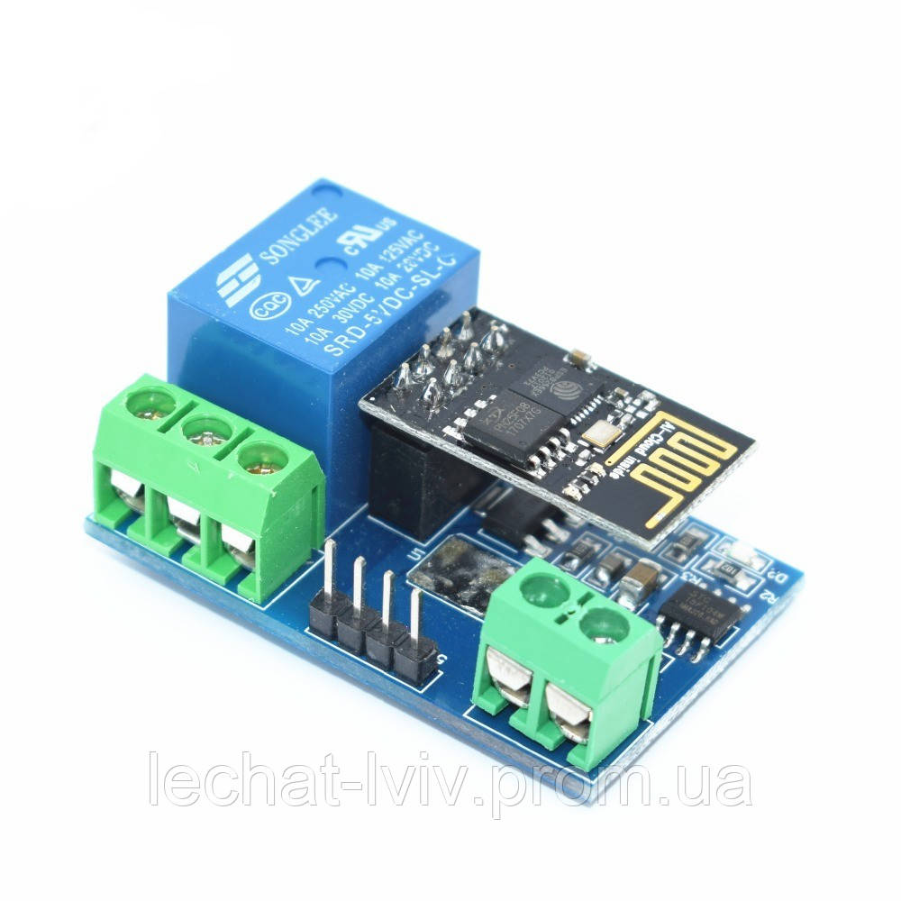 Модуль WI-FI ESP8266-Relay-Module-5V, ціна: 610 ₴, купити на Prom.ua