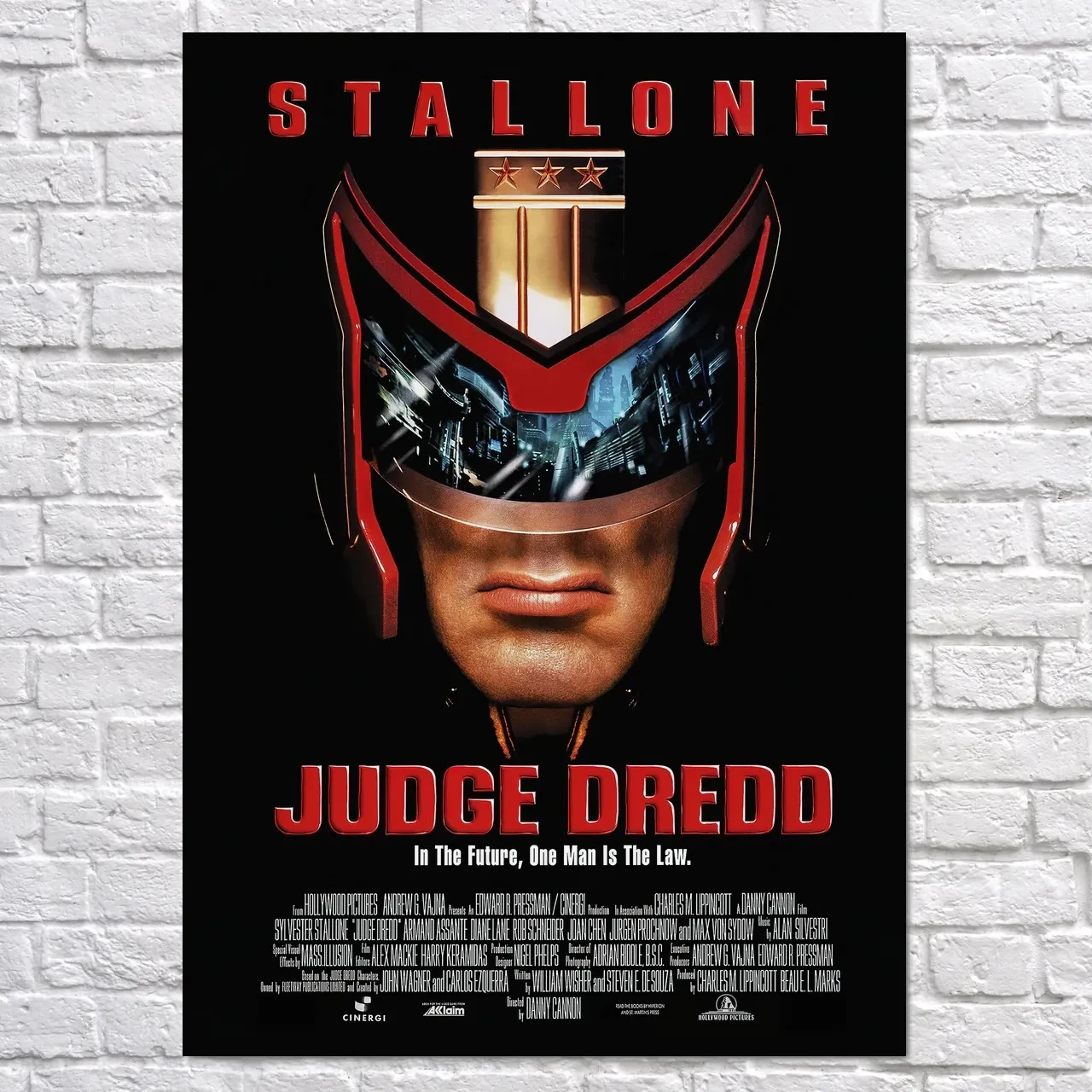 Плакат "Судья Дредд, Judge Dredd (1995)", 60×43см: продажа, цена в Львове. Картины от ...