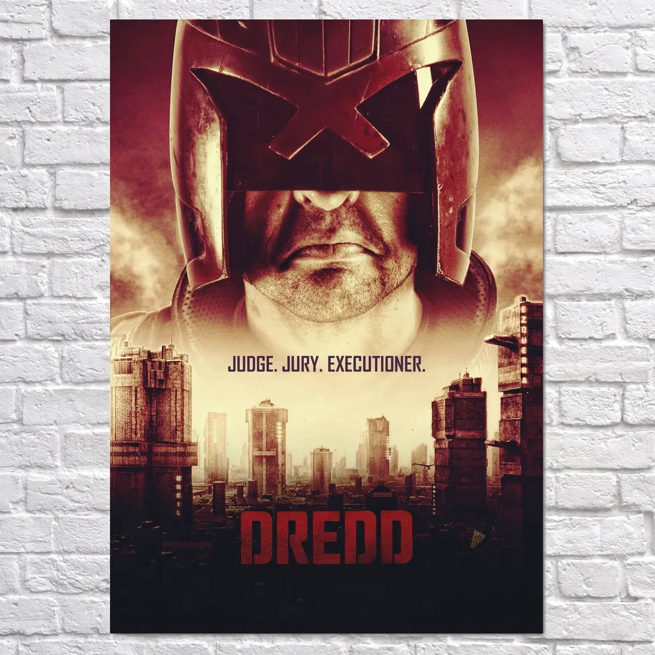 Плакат "Суддя Дредд, Judge Dredd (2012)", 60×42см: продаж, ціна у Львові. Картини від ...