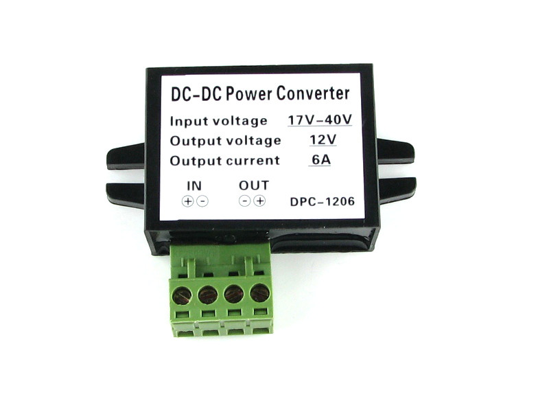 Понижающий преобразователь стабилизатор напряжения DC-DC 12V/6A (ID ...
