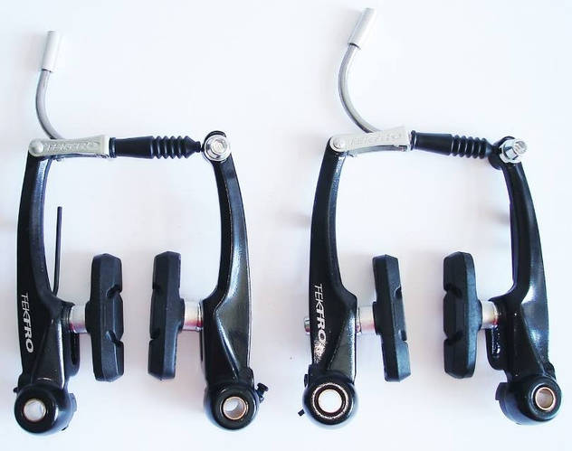 Вело Тормоз V-brake задний передний ТЕКТRO С310 в сборе 110 мм черные ...