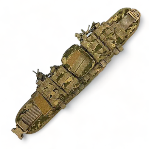 Тактичний пояс РПС піксель Single Sword molle, Розвантажувальна система ...