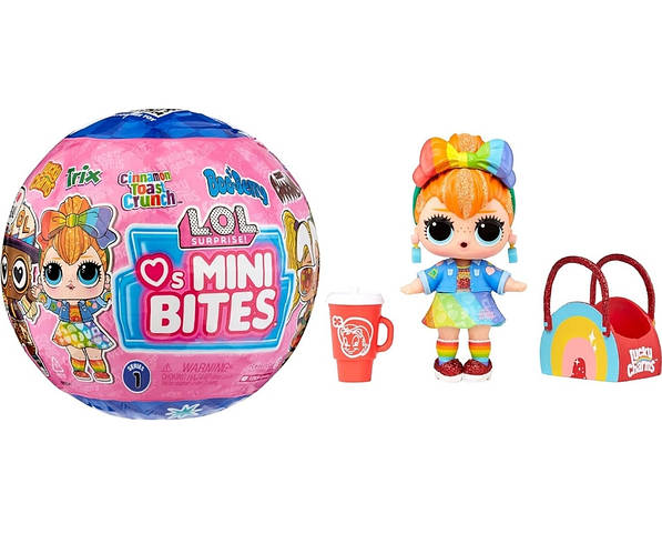 Игровой набор LOL Surprise Loves Mini Bites Cereal Dolls ЛОЛ Сюрприз ...