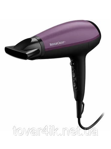 Фен Silver Crest GSHDB 2200Вт фіолетовий з чорним (ID#2068789135), цена ...