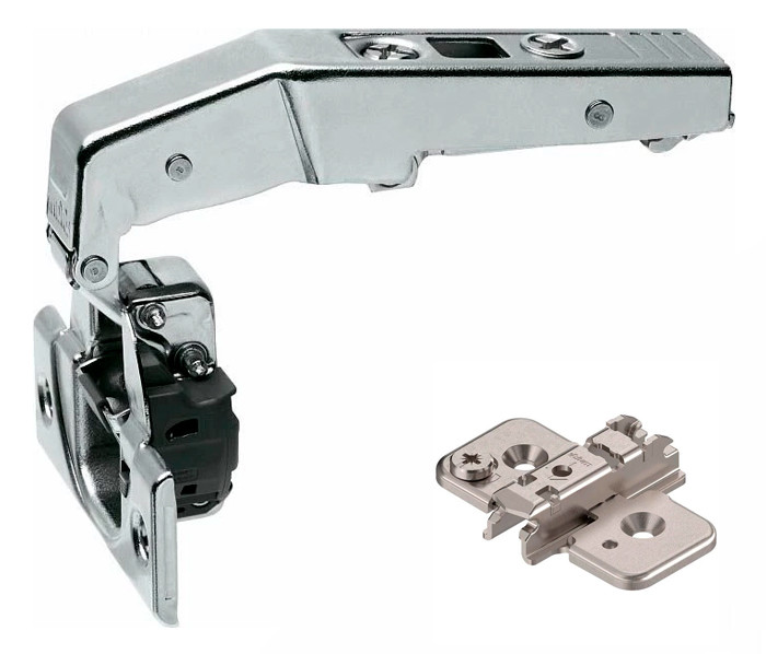 Петля Blum под фальшпанель CLIP top BLUMOTION с доводчиком 83° (с ...