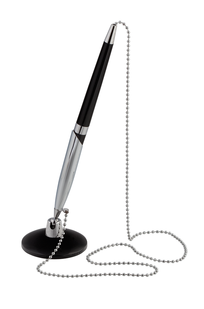 Купить Ручка шариковая на цепочке синяя BM.8146-01 в Киеве от компании ...