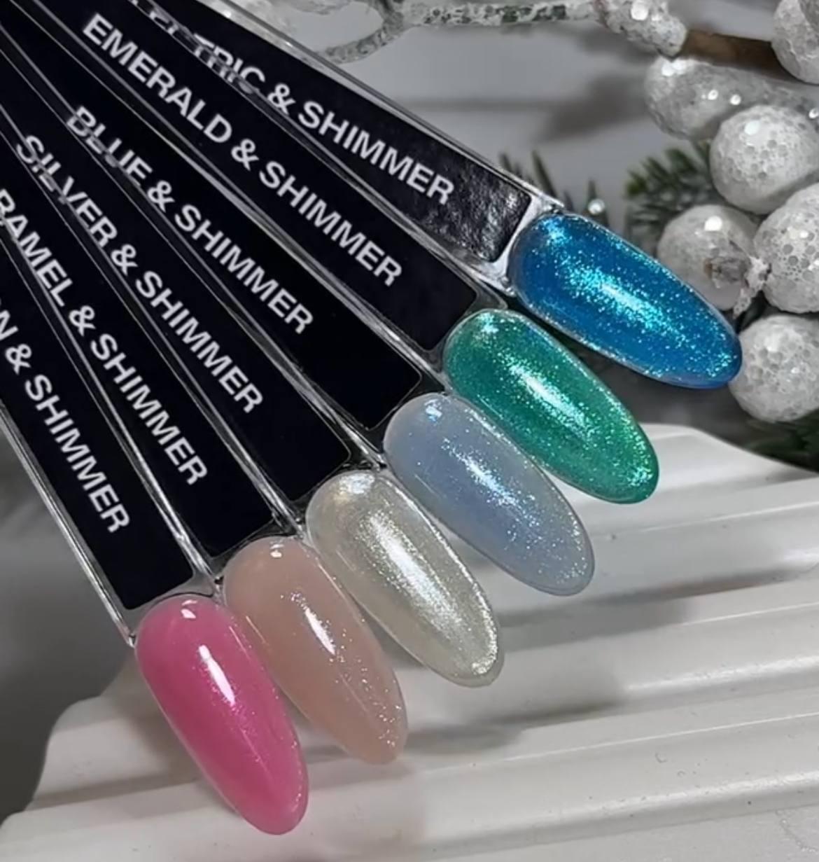 DIS HARD BLUE & SHIMMER Камуфлюючий твердий гель з шиммером, 28 г NEW ...