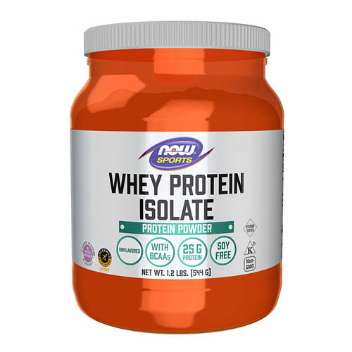 Изолят сывороточного протеина Now Foods Whey Protein Isolate 544г без ...