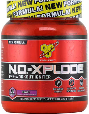 Предтренировочный комплекс (N.O.-Xplode) 555 г со вкусом винограда (ID#1124302976), цена: 1655 ...