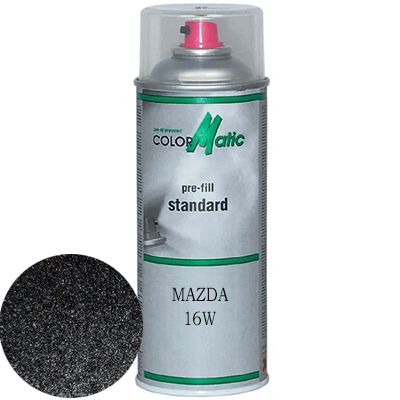 MAZDA 16W Black аэрозольная базовая краска ADI UPP - 400мл (ID ...
