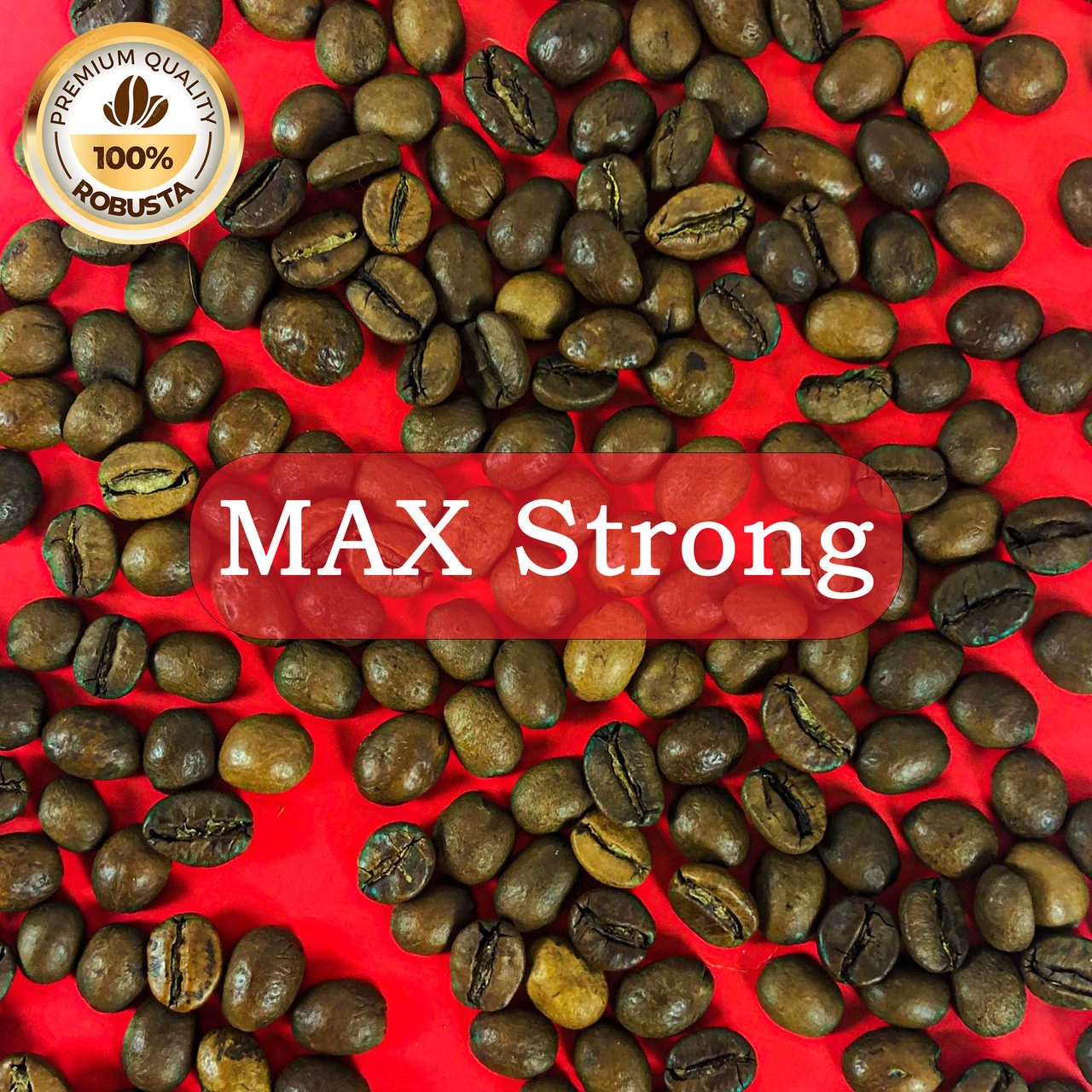 Кава в зернах преміальна 100% Робуста India Chery (AA) моносорт ...