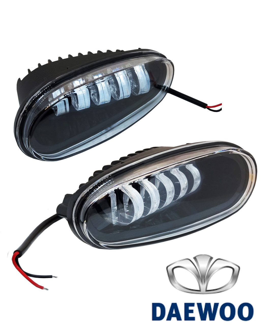 Світлодіодні протитуманні фари Led ПТФ. Діодні ПТФ 5 лінз. 50W Daewoo ...