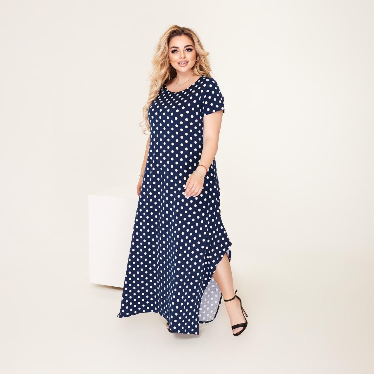 Платье в пол для полных дам, Разные цвета, 54/56 (ID#1643098083), цена ...