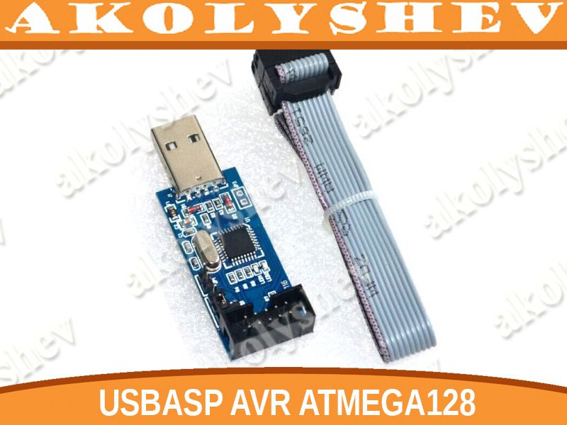 Программатор ATMEGA8 ATMEGA128 AVR USBASP USBISP: продажа, цена в Полтаве. Программаторы ...