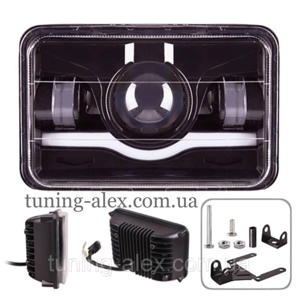 LED ФАРА 50W / БЛИЖНЄ СВІТЛО + ДАЛЬНЄ СВІТЛО + ПІДСВІЧУВАННЯ З ...