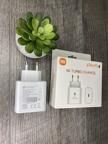 Блок живлення для Xiaomi Mi Power Adapter 67W+PD USB-C для швидкого ...