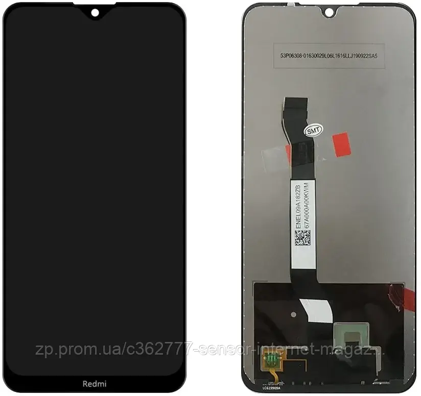 Модуль (сенсор і дисплей) Xiaomi RedMi Note 8T / M1908C3XG чорний (ID ...