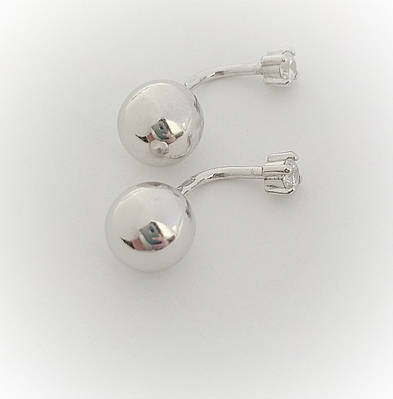 Серьги-пусеты шар - купить недорого, Prom.ua: цены, акции и отзывы ...