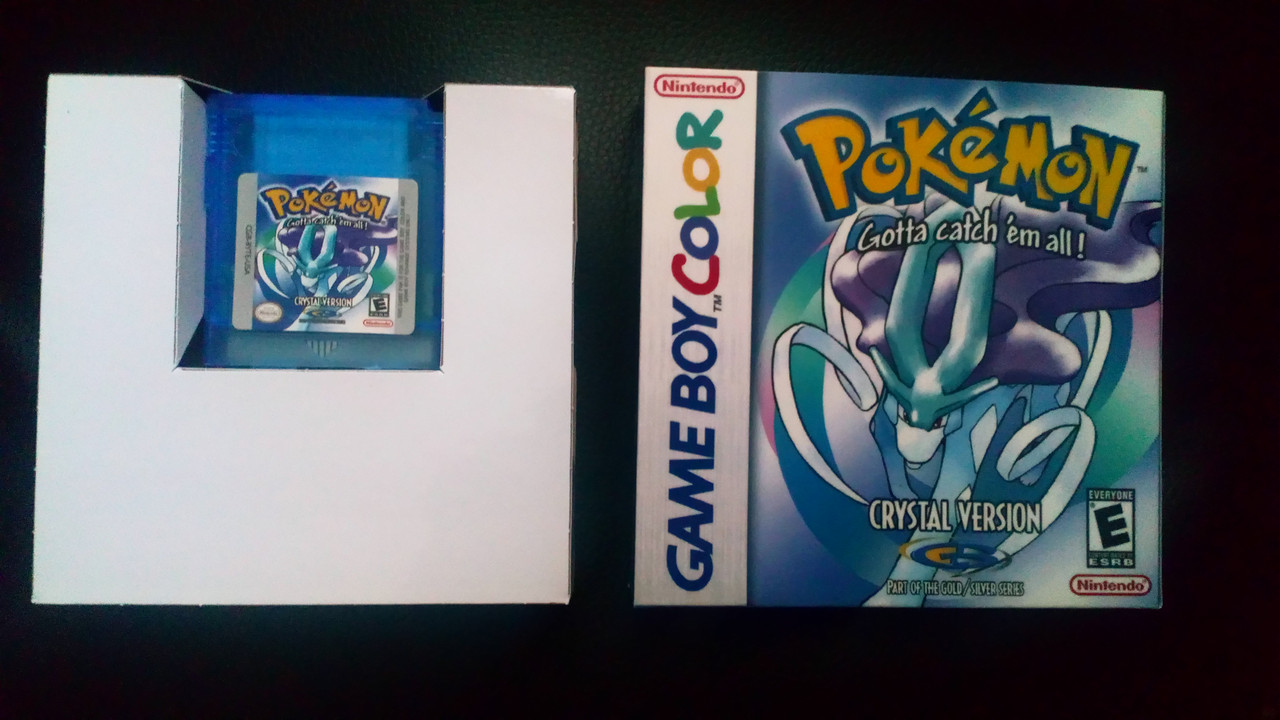 Pokemon Crystal version (game boy color gbc gameboy) игра (ID ...