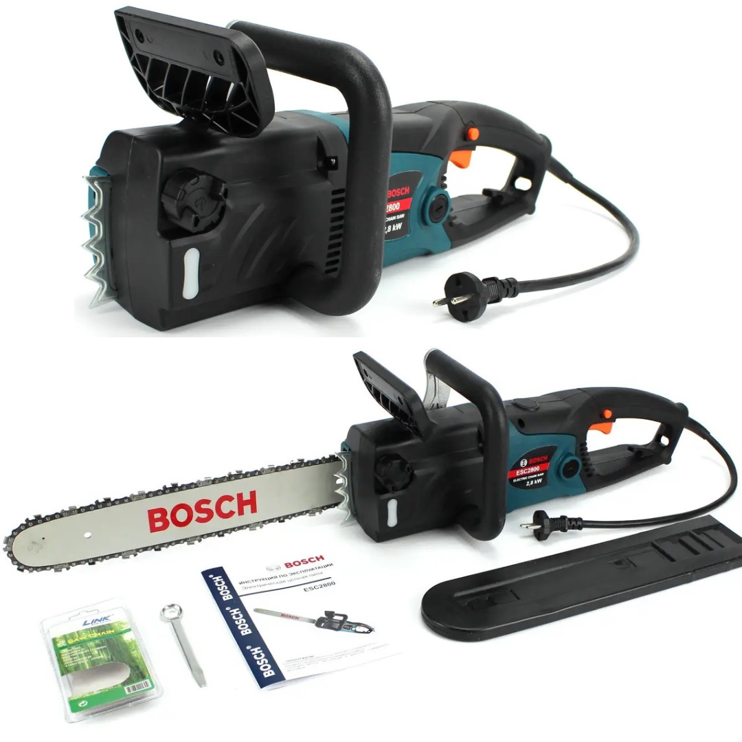 Електропила Bosch ESC2800 ланцюгова електрична шина 40 см 2.8 кВт mm ...
