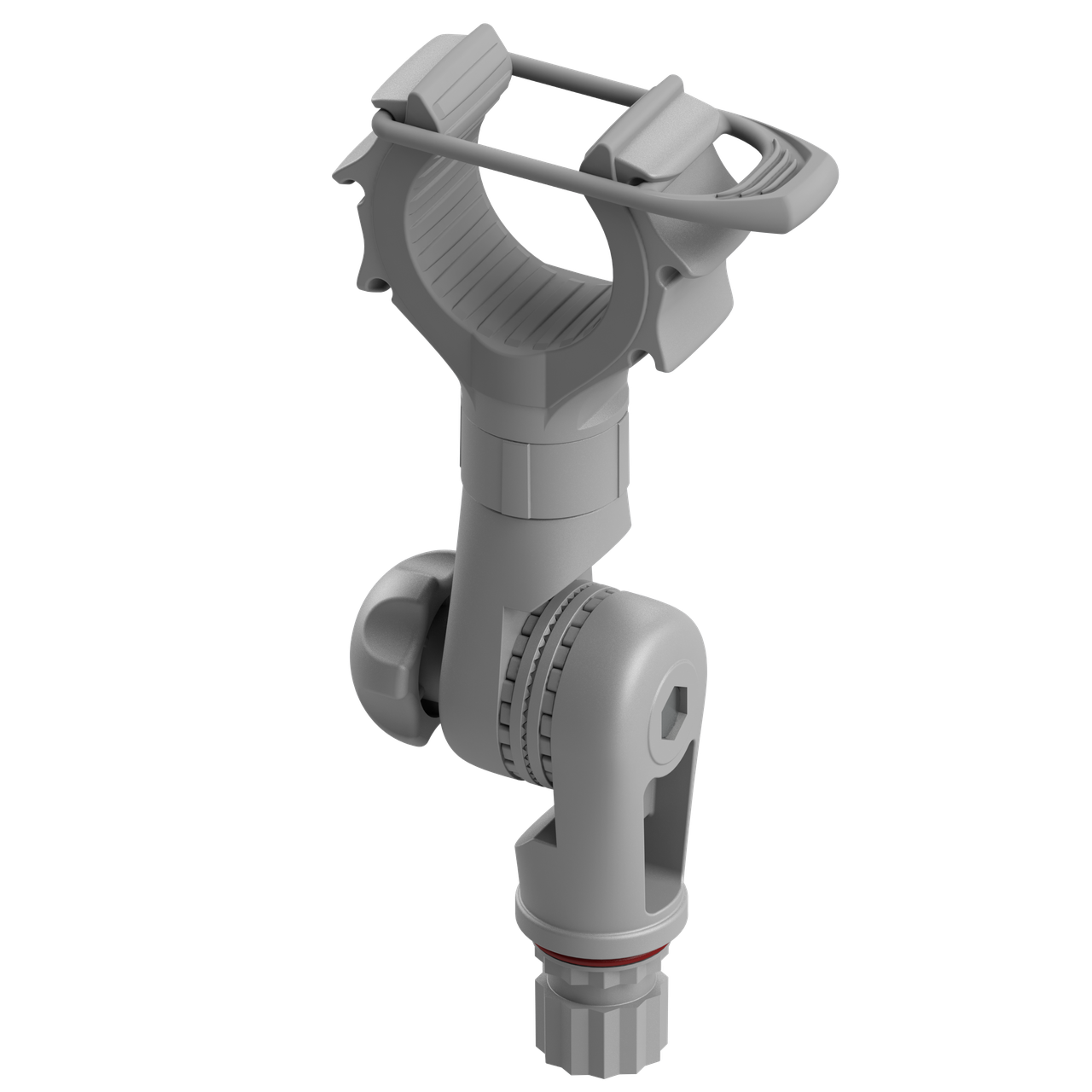 Поворотно-нахильний тримач з притискачем BORIKA FASTen Rh101 чорно ...
