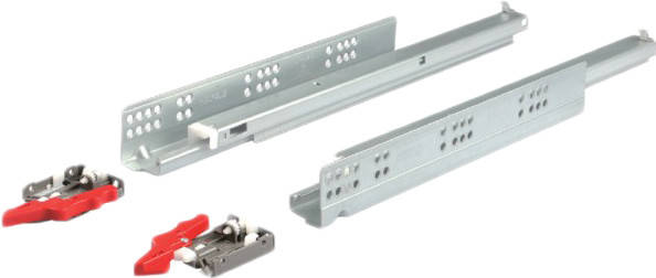 Напрямні прихованого монтажу Hafele Matrix Runner Um A30 повного ...