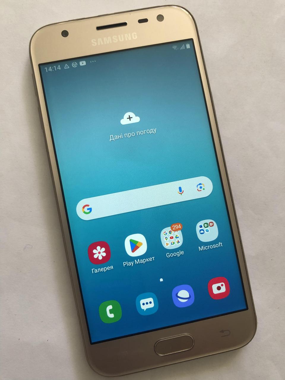 Смартфон Samsung Galaxy J3 J330f Gold 2017 Б\В (ID#2074190006), ціна ...