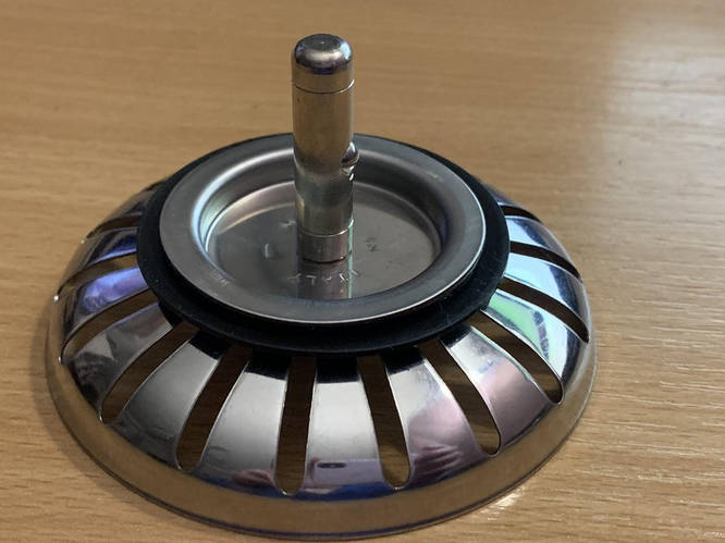 Сетка фильтр для кухонной мойки 79 мм для сифона, мусоросборник (Италия ...