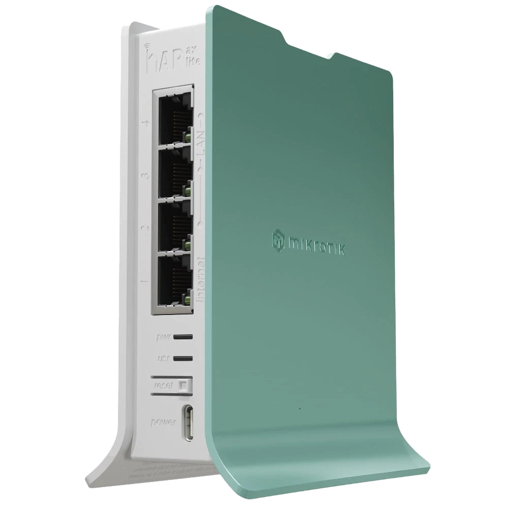 MikroTik hAP ax lite (L41G-2axD) Бездротовий маршрутизатор Wi-Fi 6 (ID ...