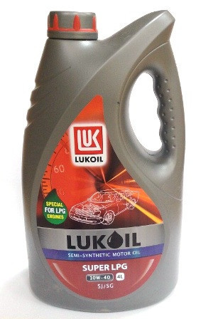 Моторное масло LUKOIL 10W-40 SUPER LPG 4L ( Лукойл Супер LPG 10W40 ...