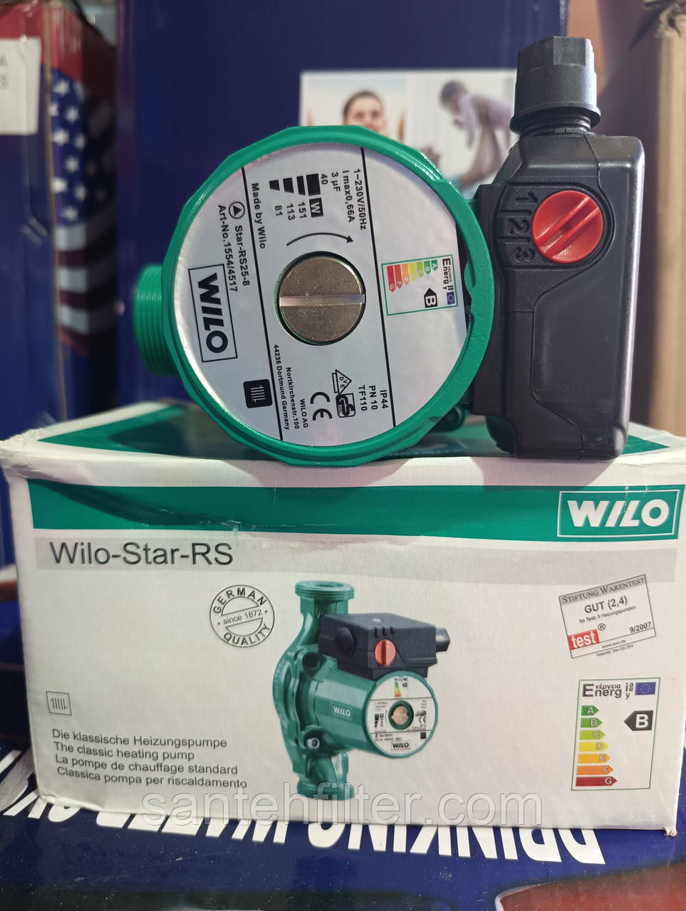 Насос WILO Star-RS 25/8 гуртом і в роздріб купити в Києві й Україні ...