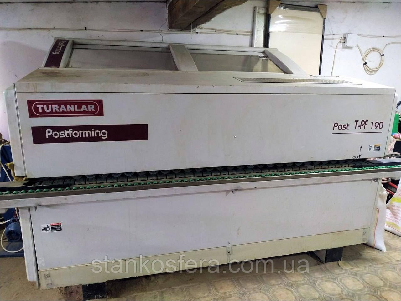 Постформинг станок для загибки пластика HPL бу Turanlar T-PF 190 купить ...