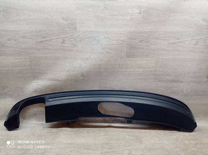 Спойлер молдинг губа накладка заднього бампера нижня Audi A4 B9 S-line ...